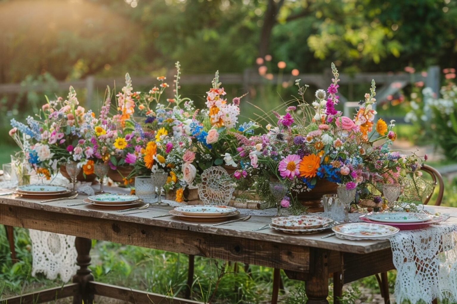 Comment créer une décoration de table bohème pour un mariage bohème ? - Verron-laurent.com